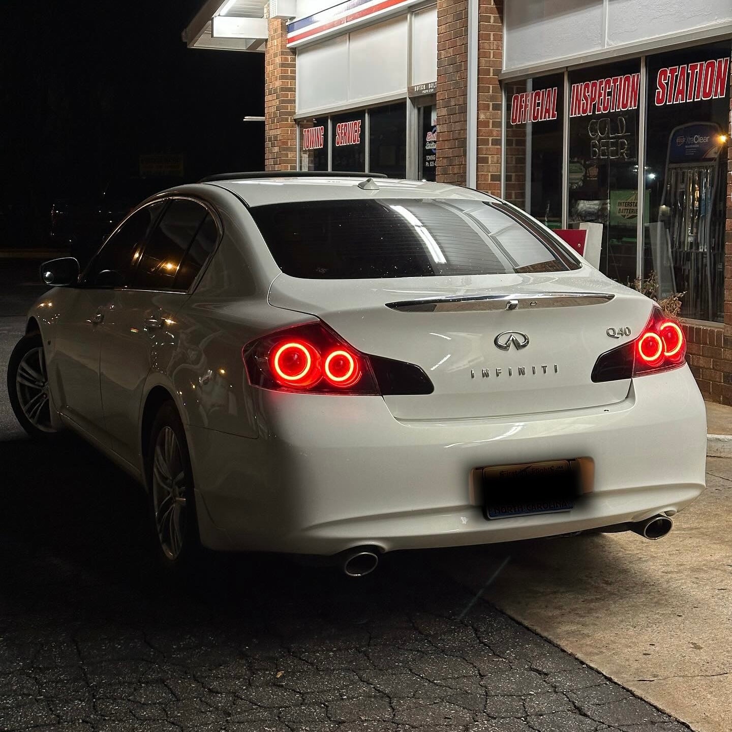 G37/G35 Sedan Clear GTR Style Halo Tail Lights – The V36 Shop